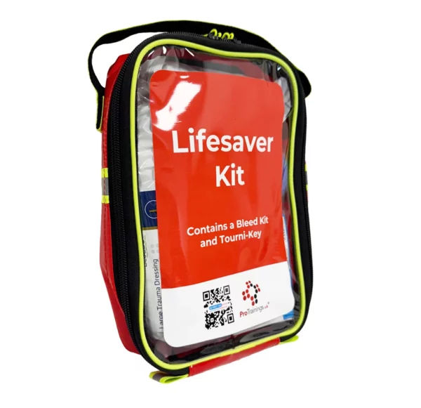 Lifesaver Kit with Tourni-Key - Red - Pro Trauma