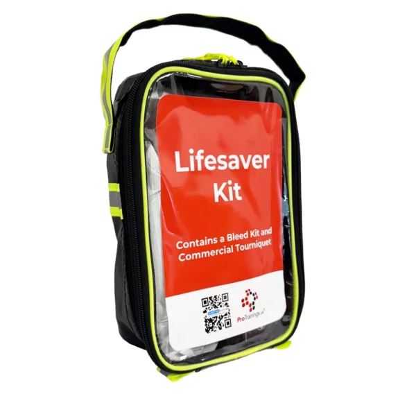 Lifesaver Kit with Tourniquet - Black - Pro Trauma